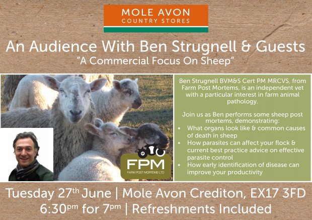 An Audience With Ben Strugnell & Guests - Mole Avon