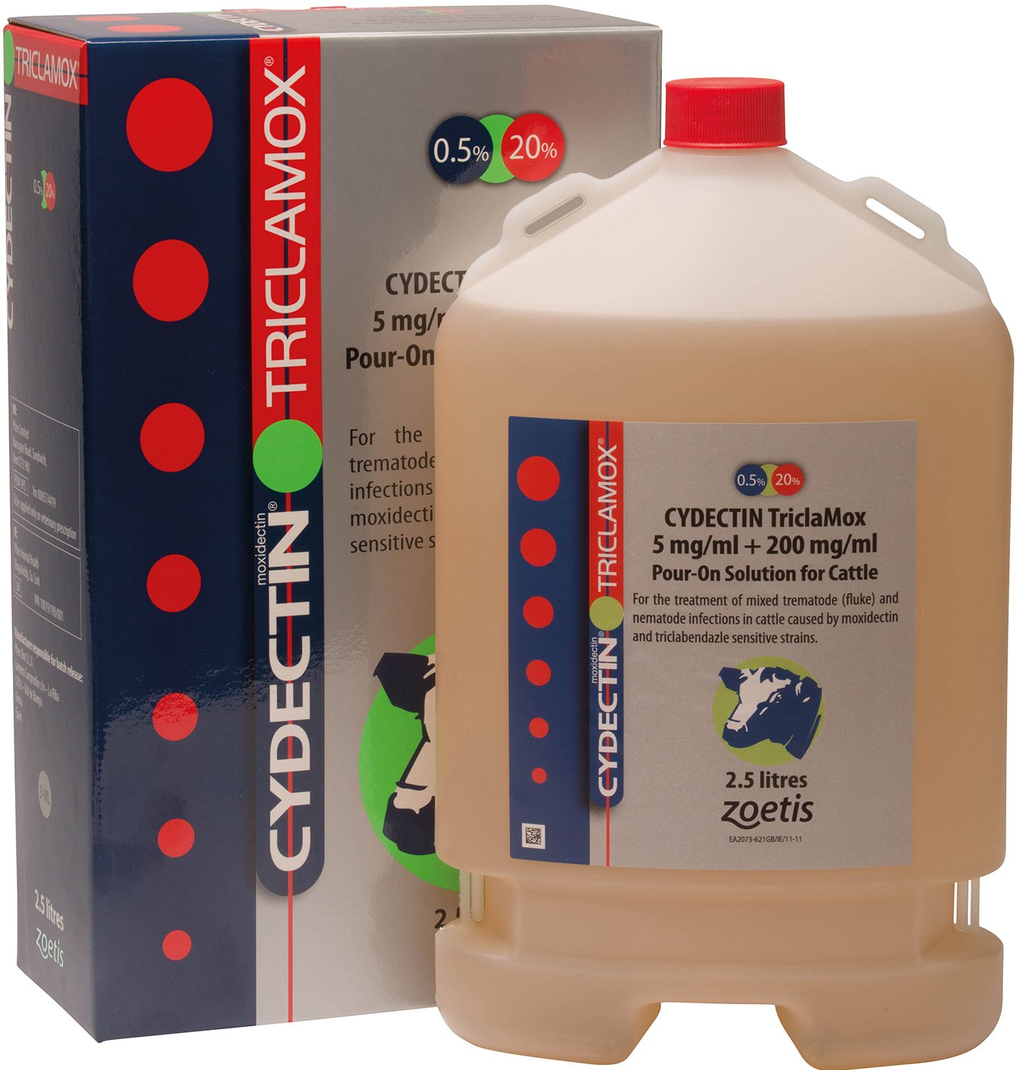 ZOETIS Triclamox Cydectin Pour On - Flukicides