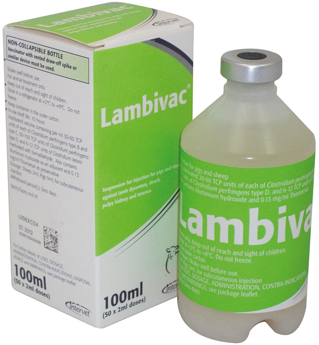 MSD Lambivac 50ml - Vaccines & Injections