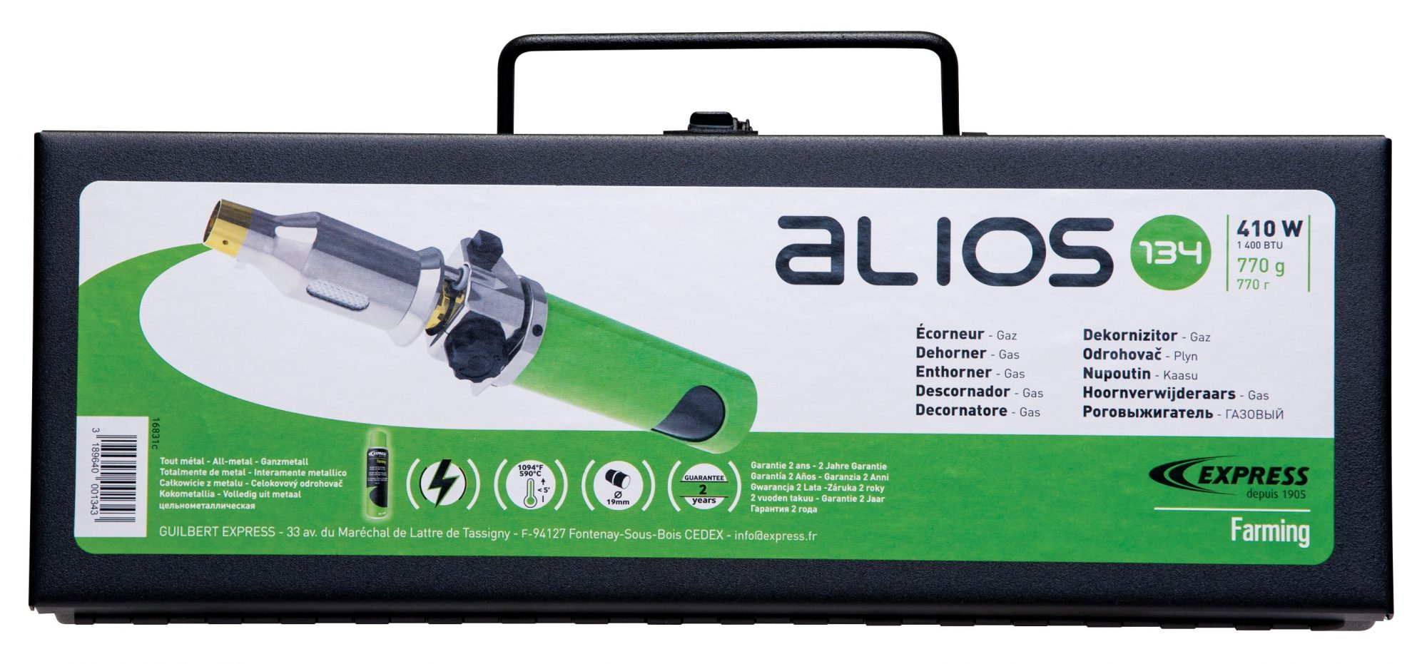 Alios Express Portable Gas Dehorner - Dehorning