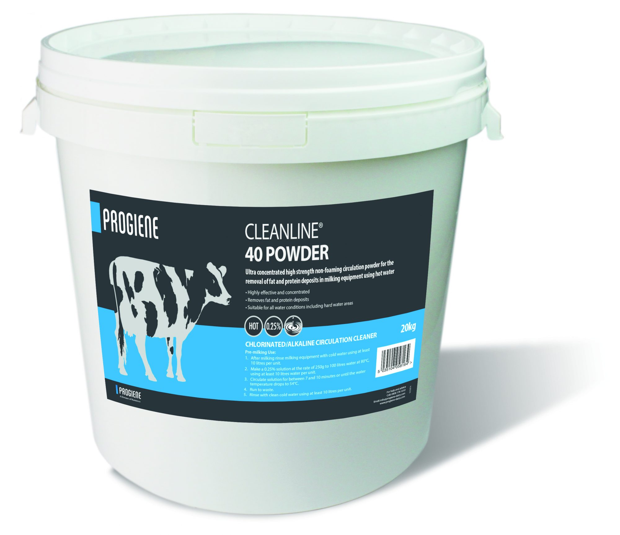 Progiene Cleanline 40 Powder 20kg - Chemicals