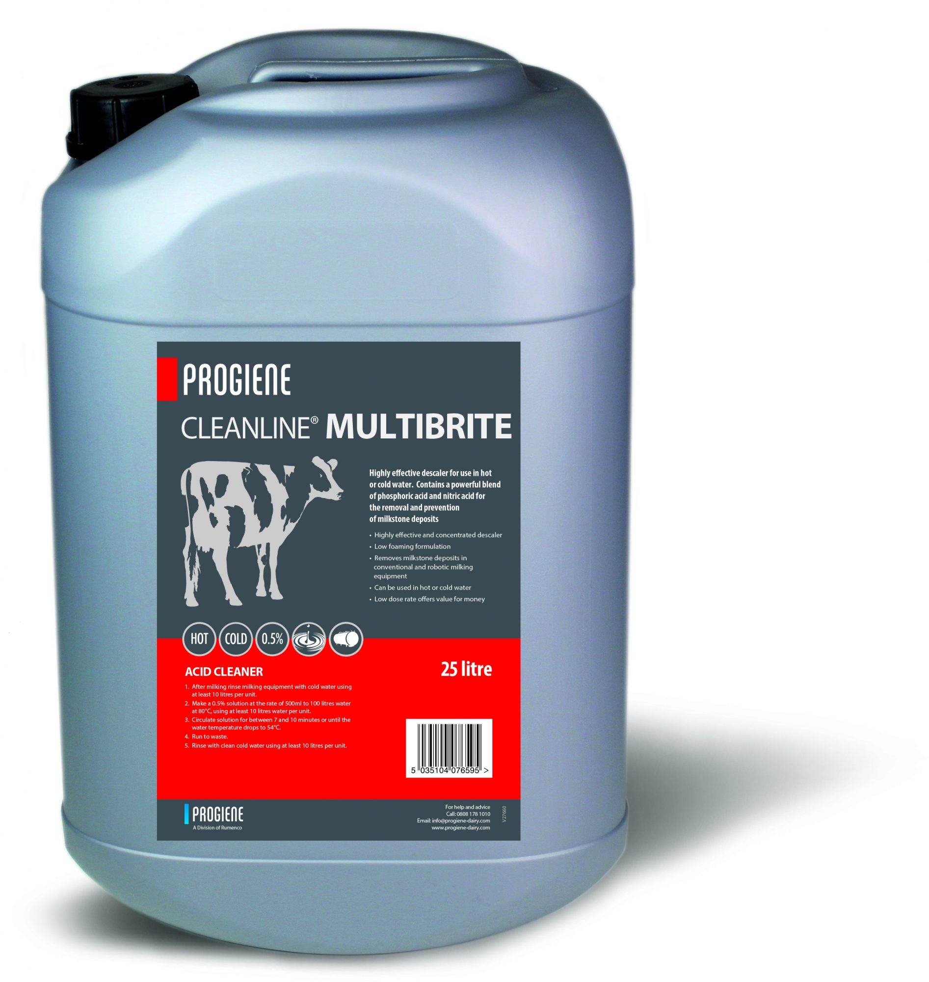 Progiene Cleanline Multibrite 200L - Chemicals