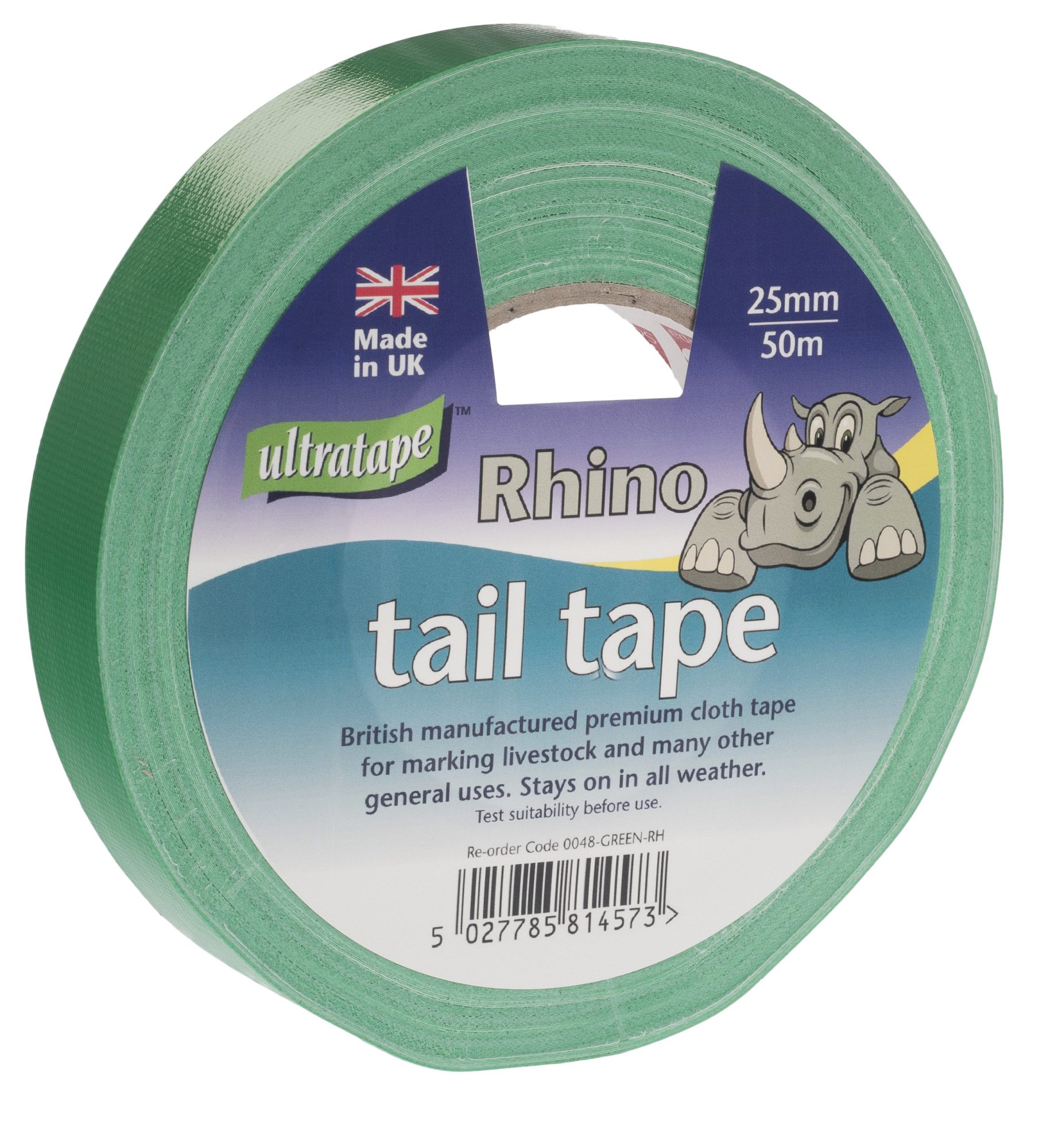 Ultratape Cow Tail Tape 25mm x 50m - Marking & Heat Detection