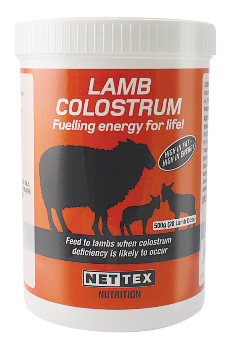 Nettex Lamb Colostrum 500g - Colostrum & Feeding Equipment