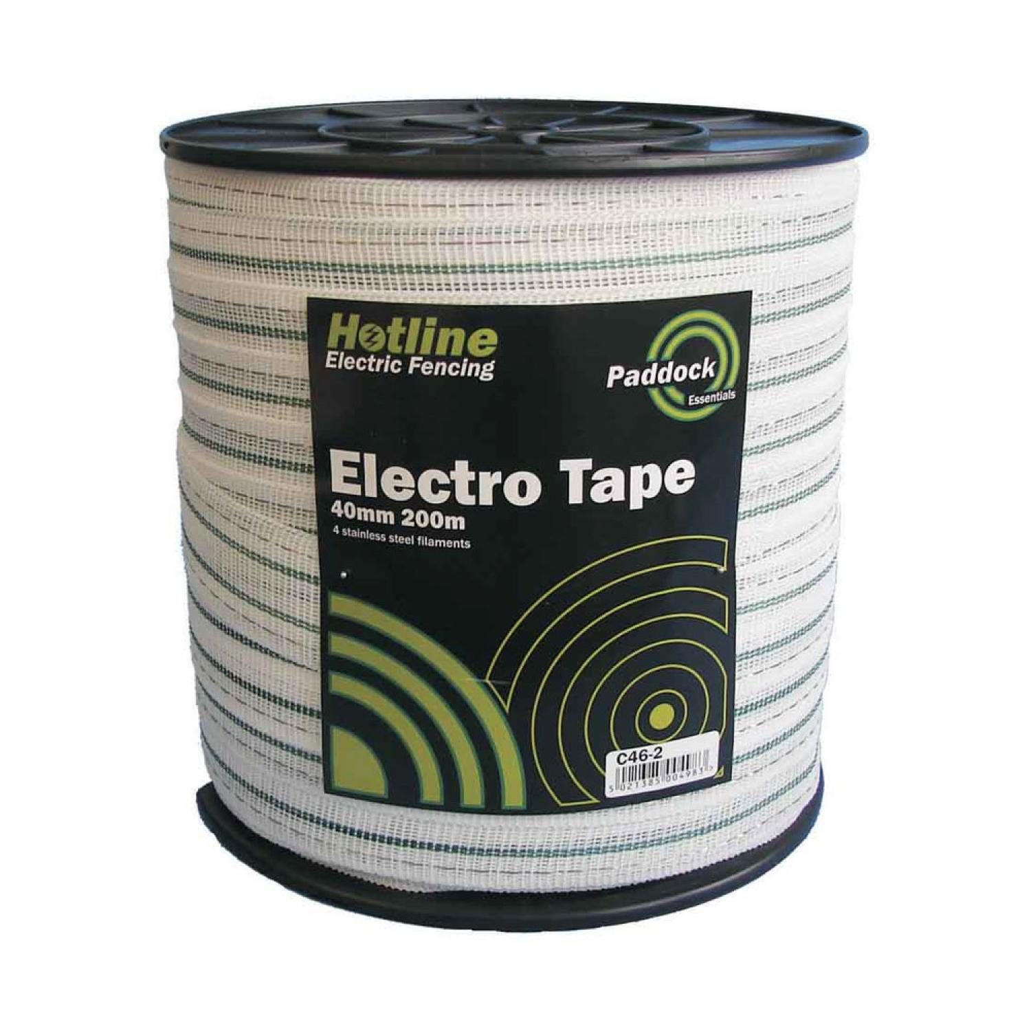 Hotline Paddock Electro Tape 200m 40mm - Tape, Wire & Rope