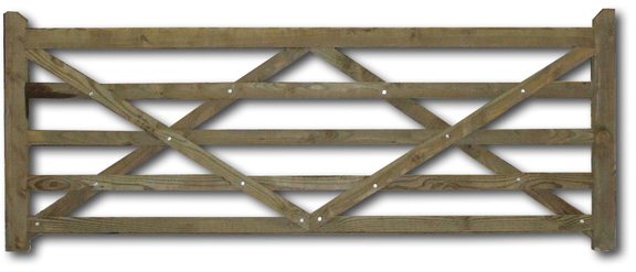 Landsman Wooden Gate - Field Gates