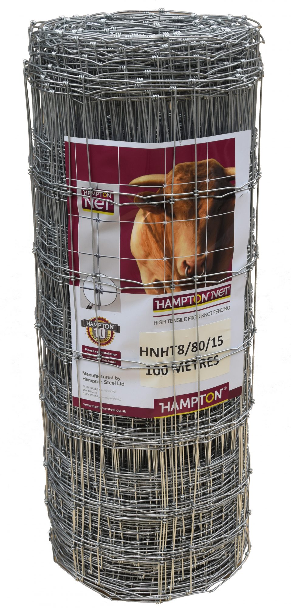 Hampton Net Stock Wire HT8-80-15 100m - Wire Fencing