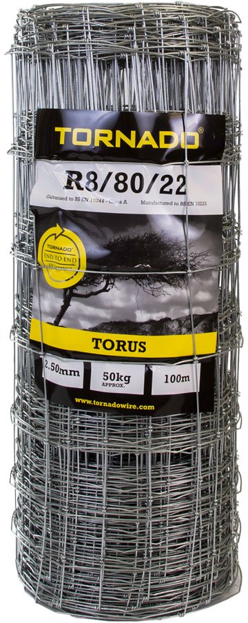 Tornado Torus Stock Wire R8-80-22 - Wire Fencing