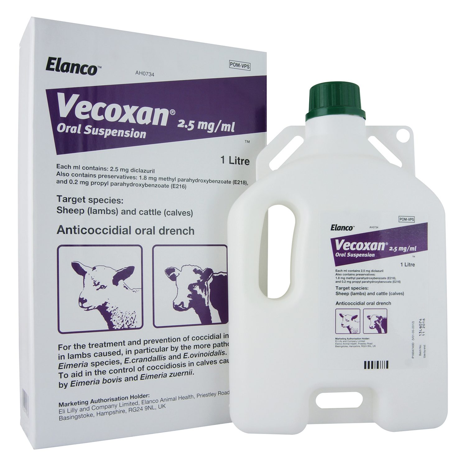 Elanco Vecoxan 1L - Wormers