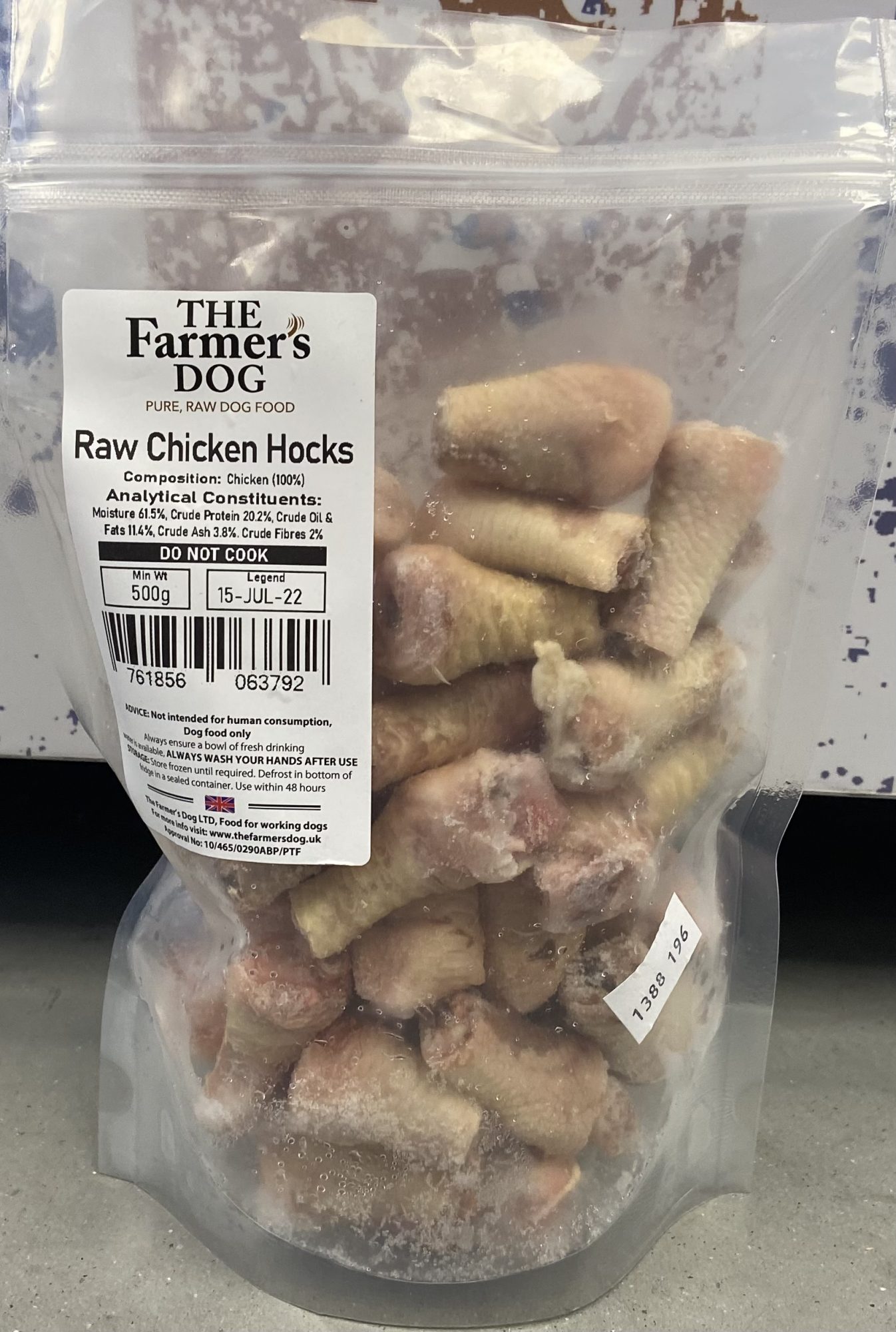 The Farmer's Dog Chicken Hocks 500g - Frozen & Raw Food