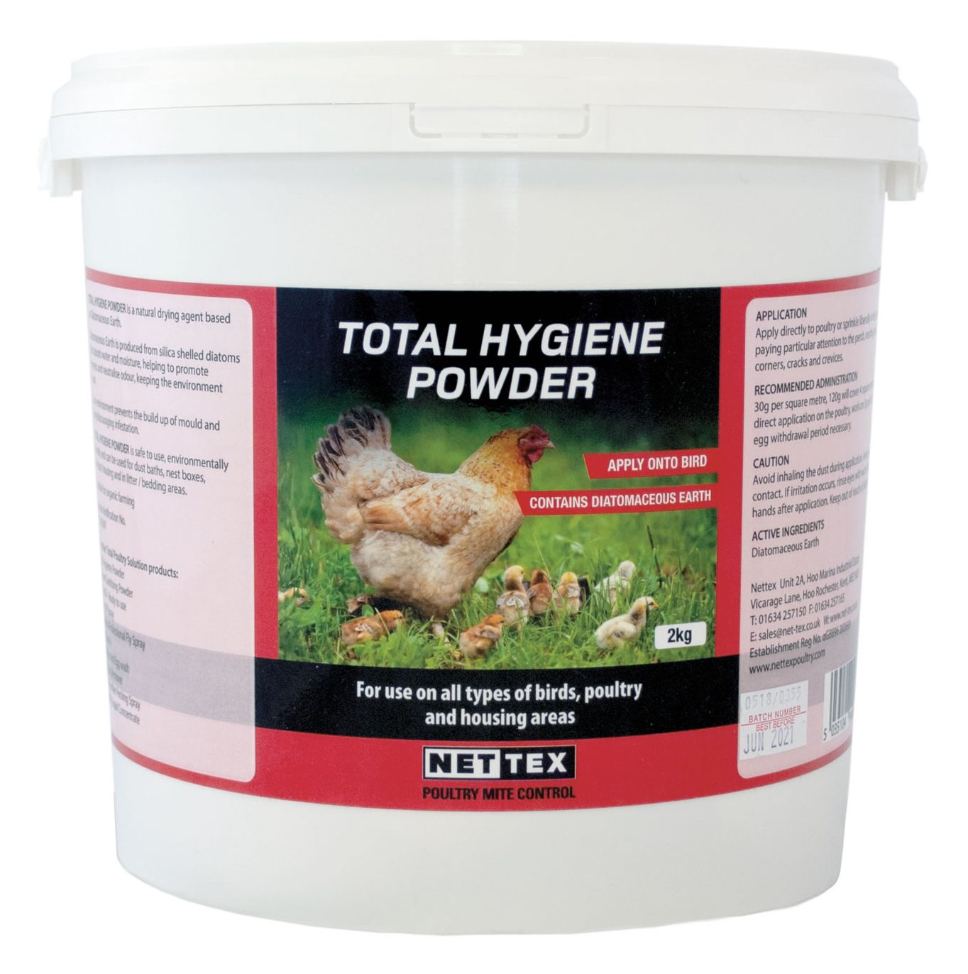 Nettex Total Hygiene Powder 2kg - Disinfectants & Sanitisers