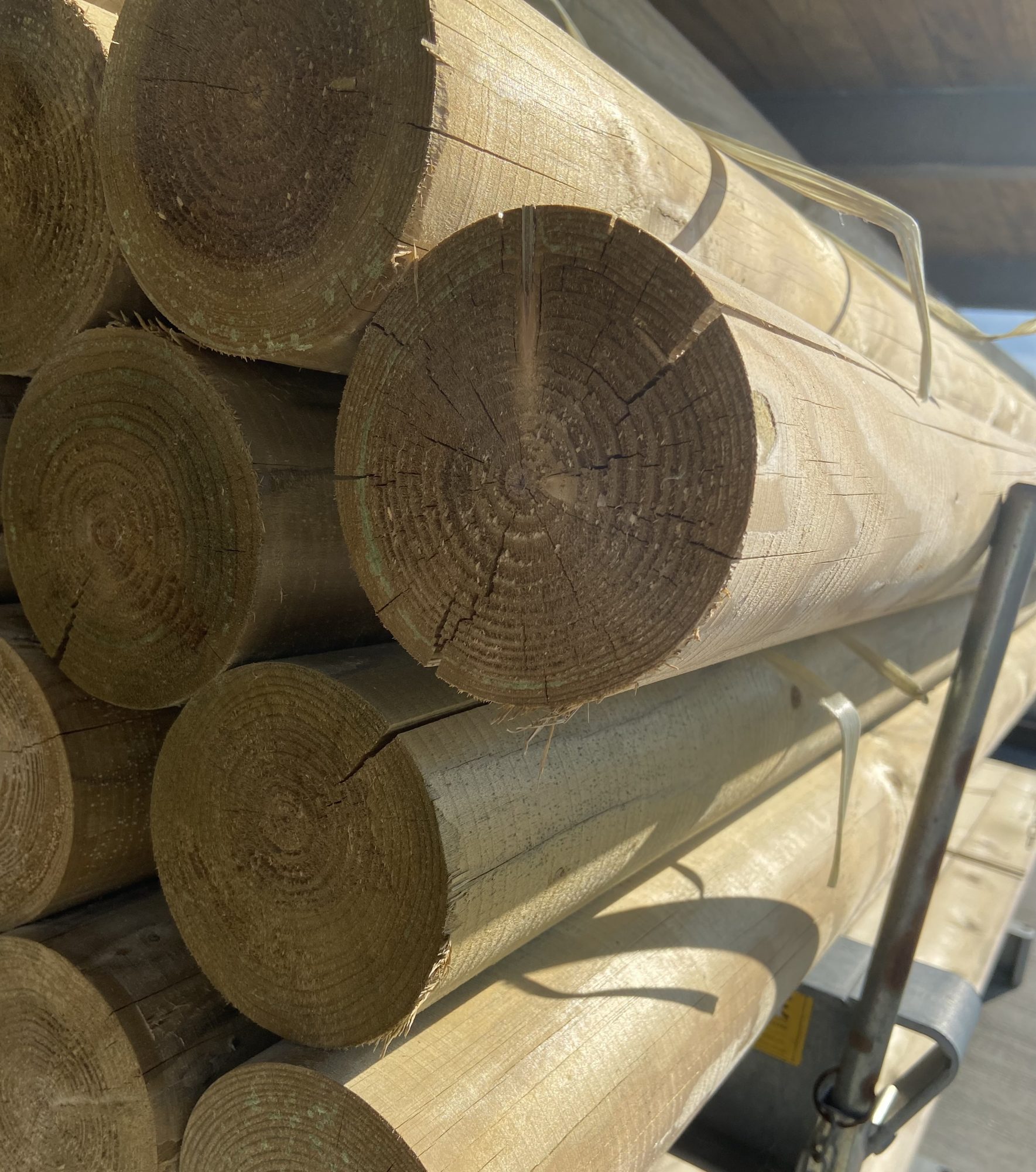 UC4 Stake 2.4m 75mm - Stakes, Struts & Posts