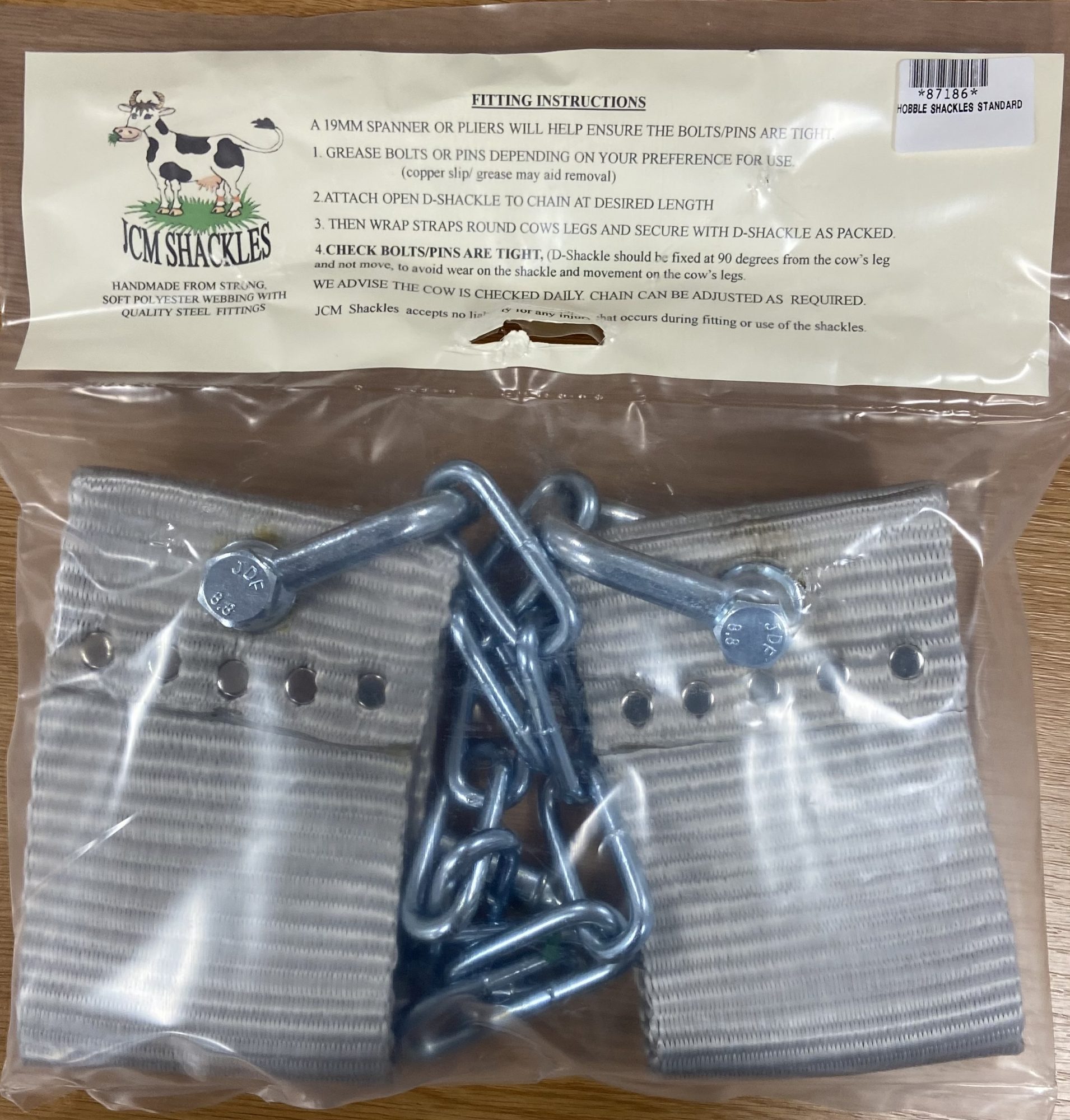 JCM Shackles Hobble - Cattle Handling