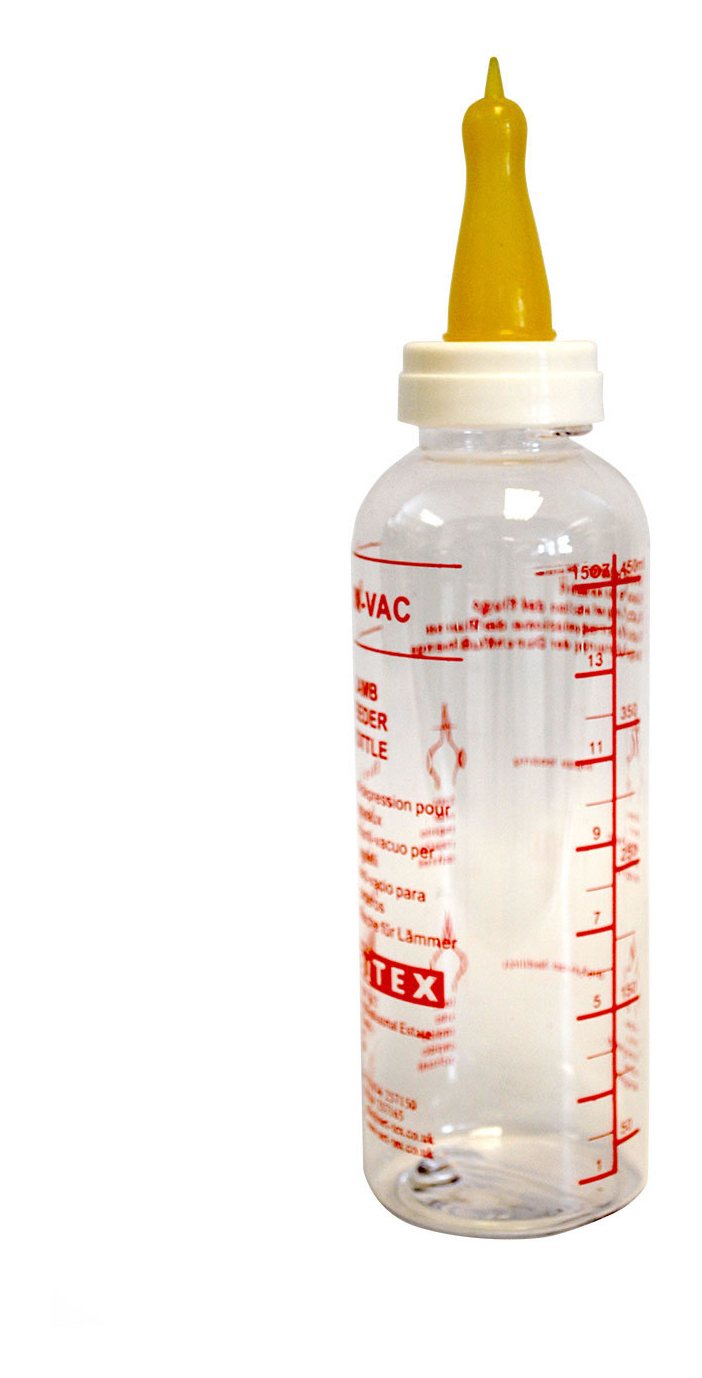 Nettex Non Vacuum Lamb Feeding Bottle 500ml - Lamb Teats & Feeders