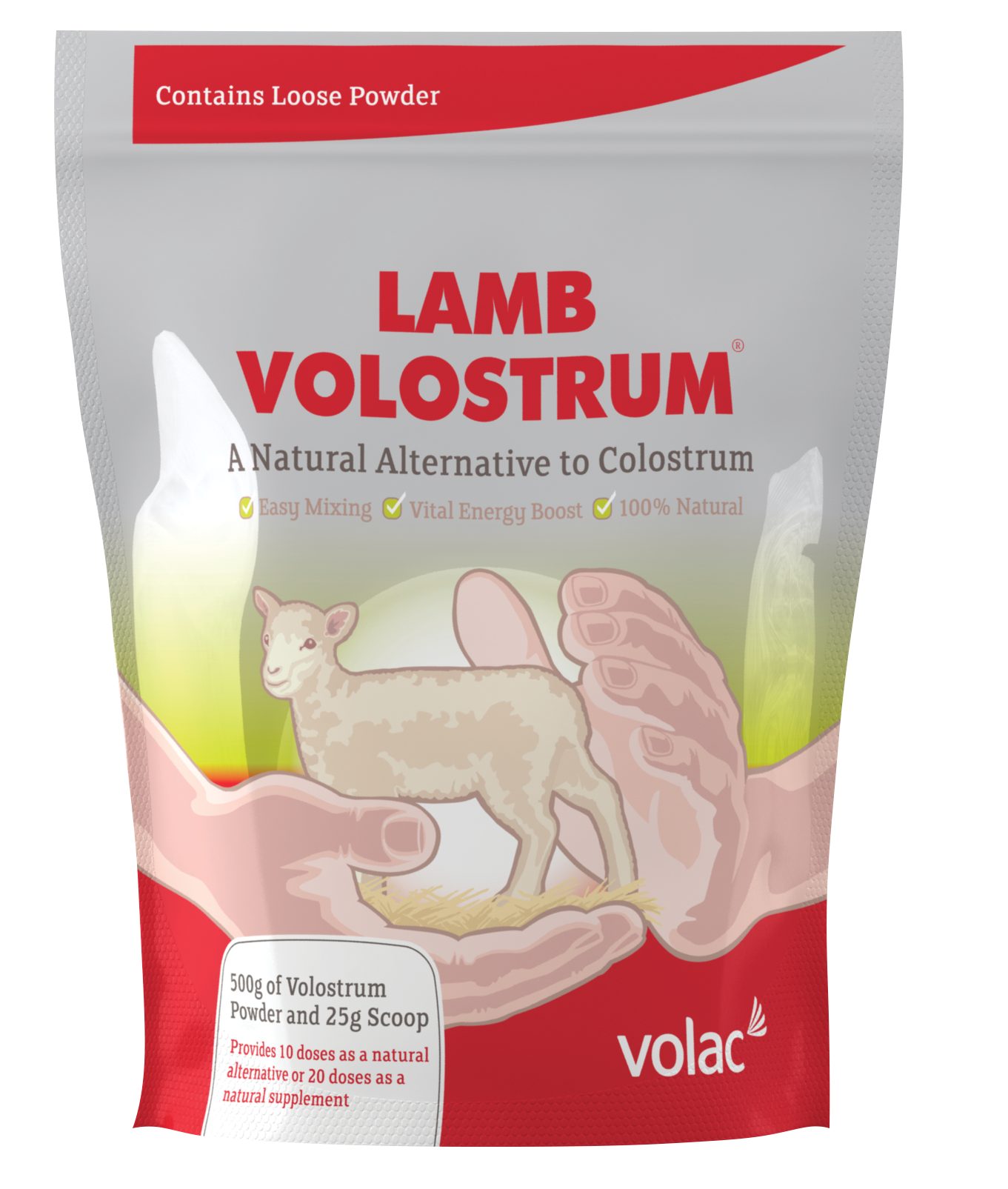 Volac Lamb Volostrum 500g - Colostrum & Feeding Equipment