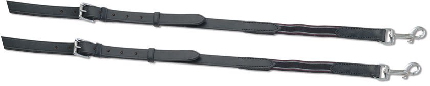 Aviemore Leather & Elastic Side Reins - Bridle Wear