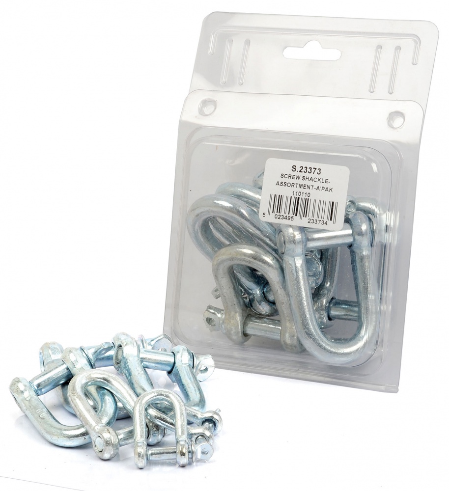 Sparex D Shackle Assorted Pack - Fasteners