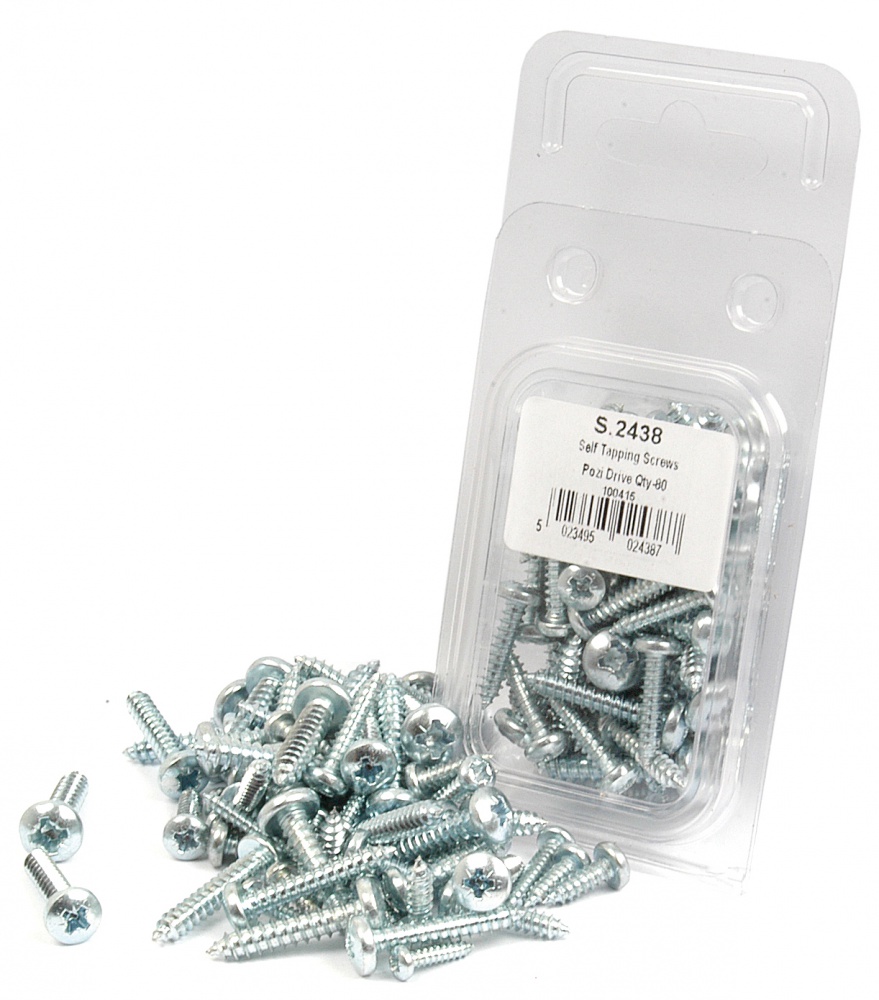 Sparex Screws Self Tapping Pack80 - Fasteners