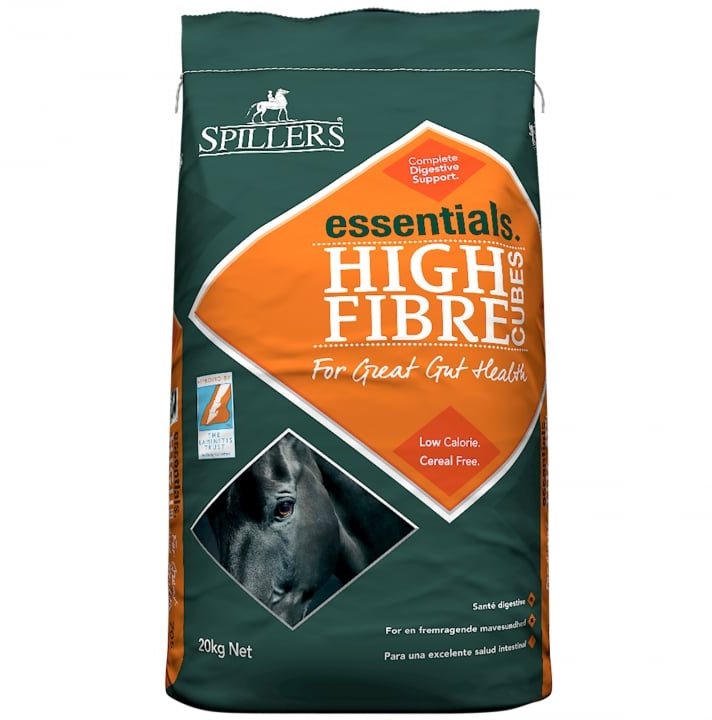SPILLERS Spillers High Fibre Cubes 20kg - Chaffs & Fibre Feeds