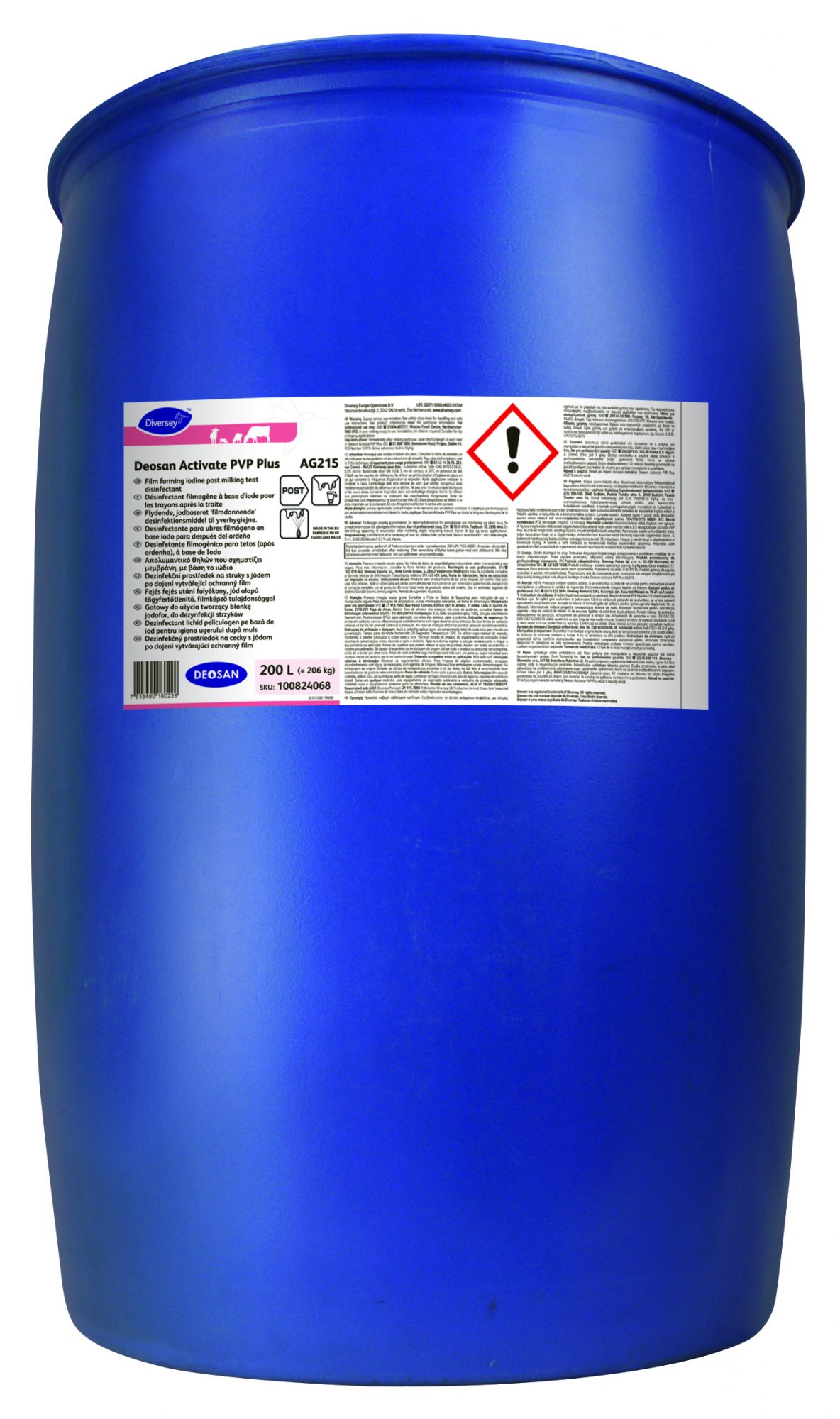 Deosan Activate PVP Plus 200L - Chemicals