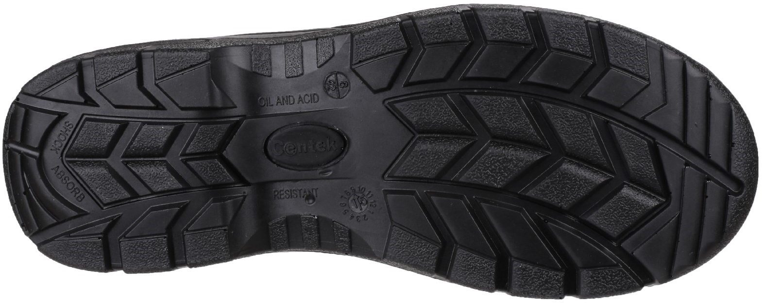 Centek Lace Up Safety Boot Black - Safety Boots