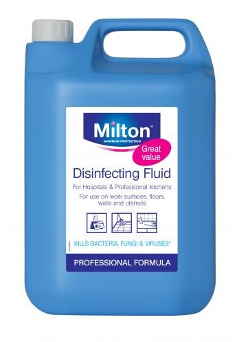 MILTON Milton Disinfecting Fluid 5L - Multi Purpose Cleaners