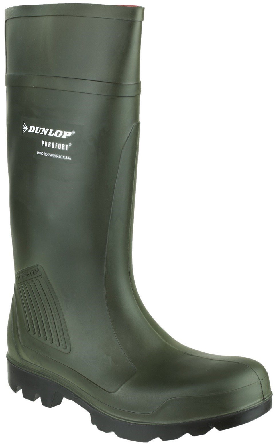 Dunlop Purofort Green Wellington - Wellingtons