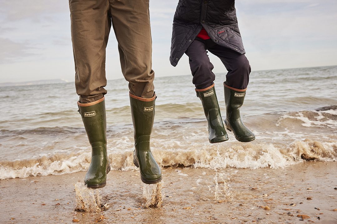 Barbour Tempest Wellington Olive - Wellingtons