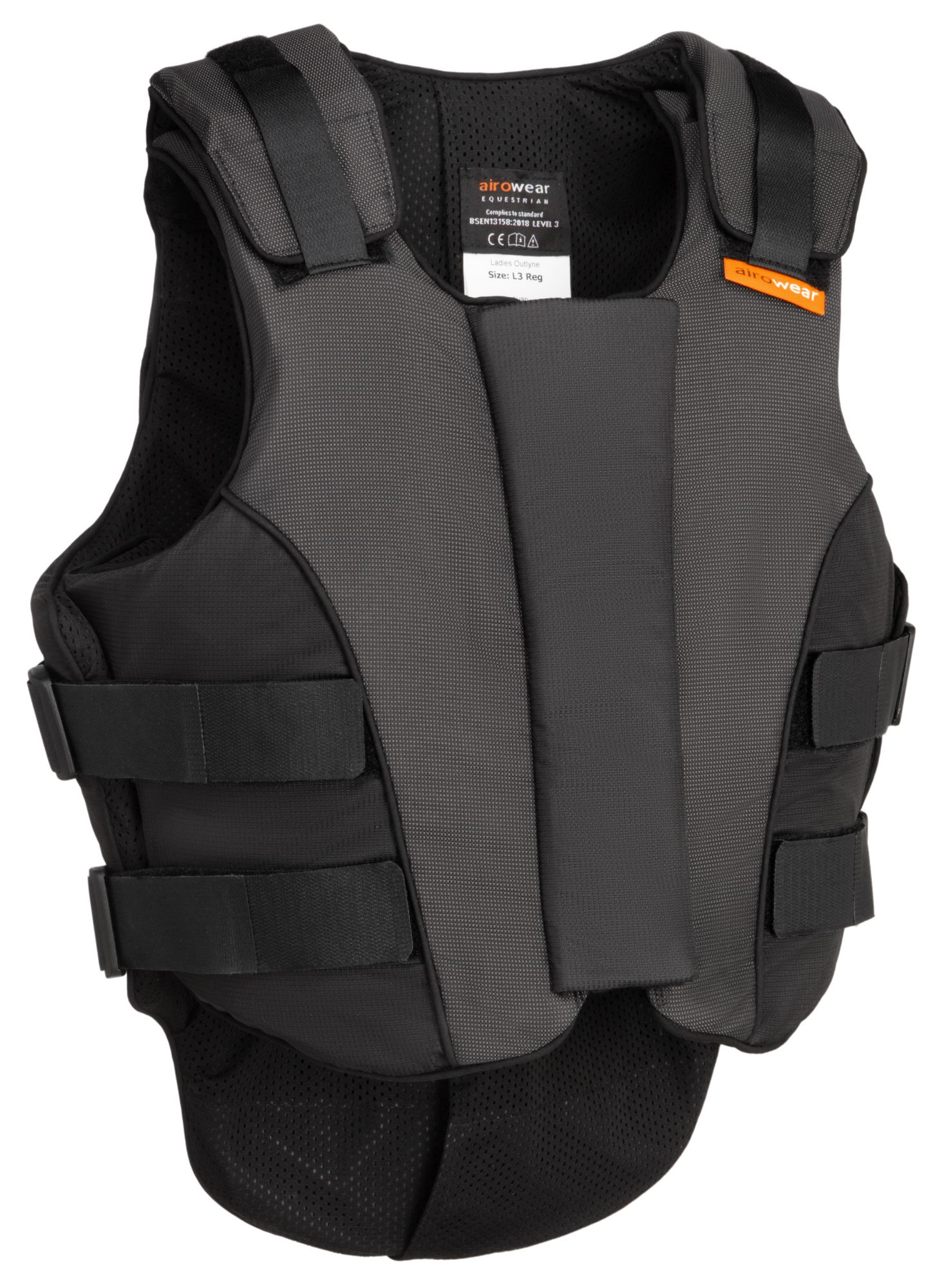 Outlyne Body Protector Adult Black - Hats & Body Protectors