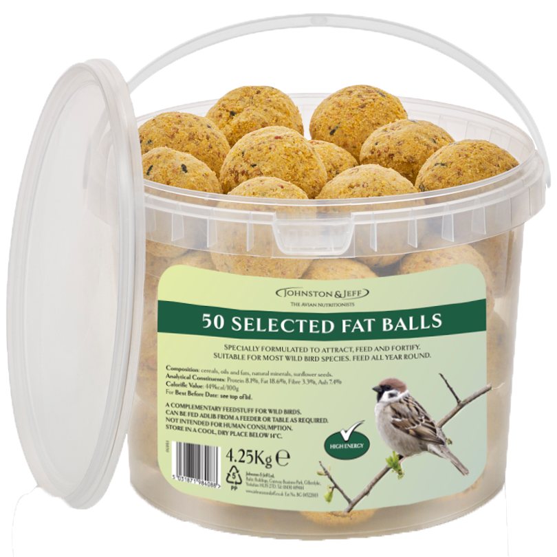 Johnston & Jeff High Energy Fat Balls 50 Pack - Fat Balls