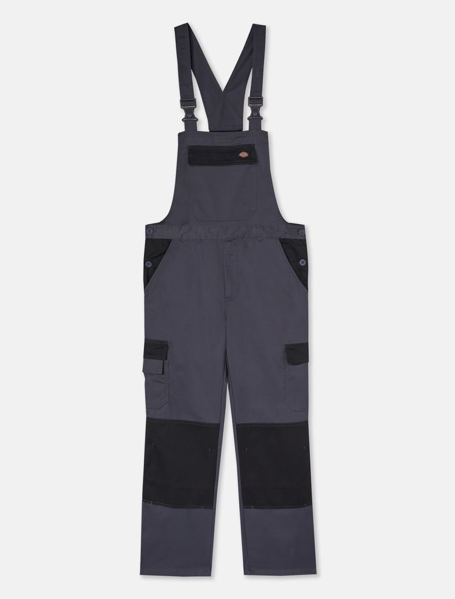 Dickies Bib & Brace Grey - Overalls