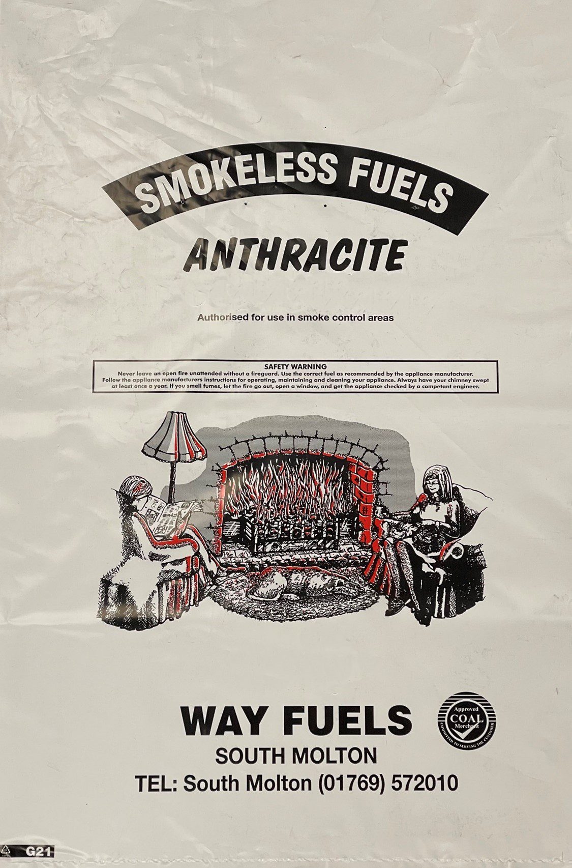 Anthracite Large Nuts Coal 20kg - Coal