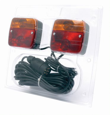 Sparex Magnetic Halogen Trailer Light Set - Tractors & Trailers
