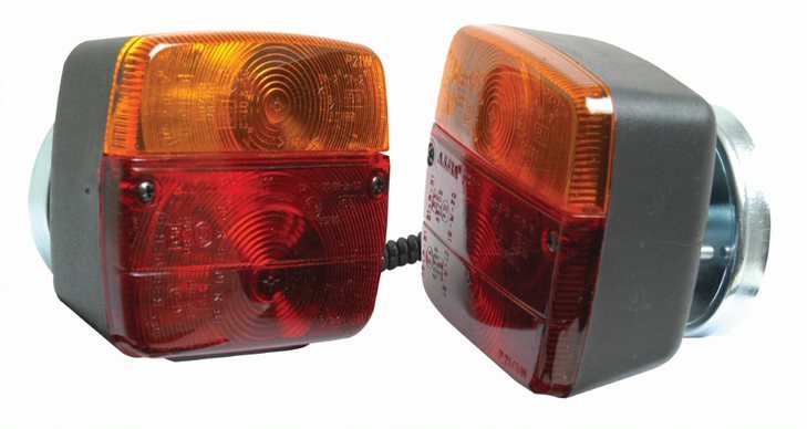 Sparex Magnetic Halogen Trailer Light Set - Tractors & Trailers