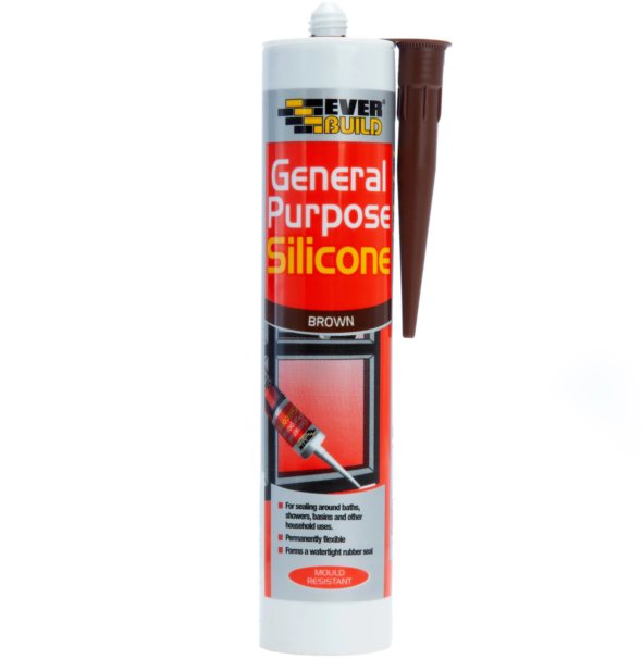 Everbuild General Purpose Silicone 280ml - Sealants & Fillers