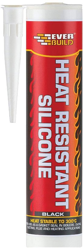 Everbuild Heat Resistant Silicone - Sealants & Fillers