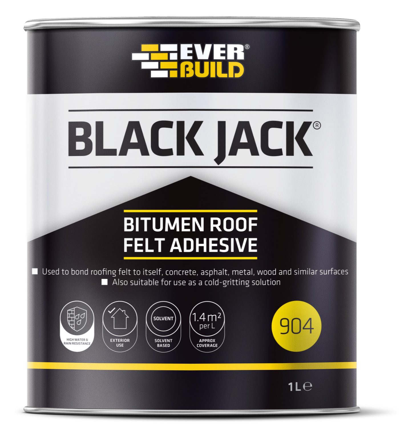 Everbuild Bitumen Roof Felt Adhesive 2.5L - Adhesives