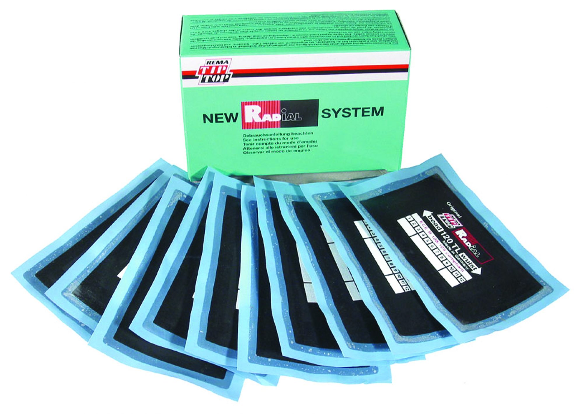 Rema Tip Top Single Radial Tyre Patch - Maintenance