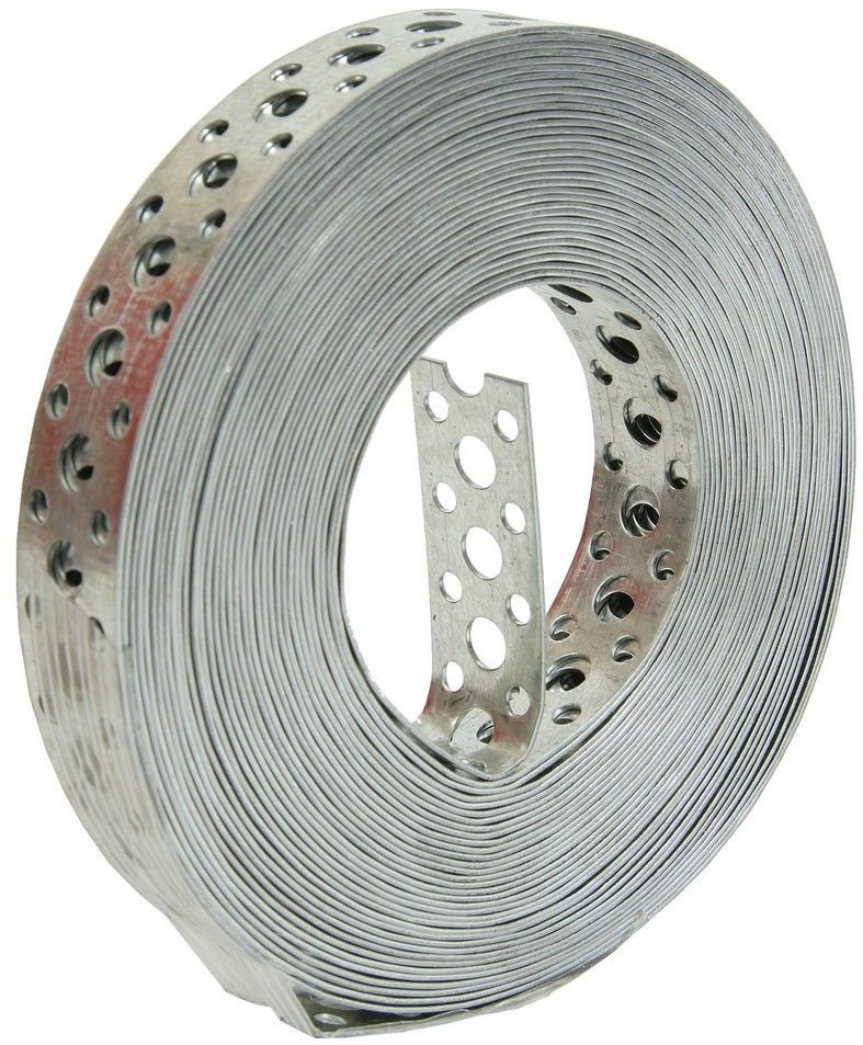 Forgefix Fixing Band Galvanised 20 x 1mm 10m - Ropes & Chains