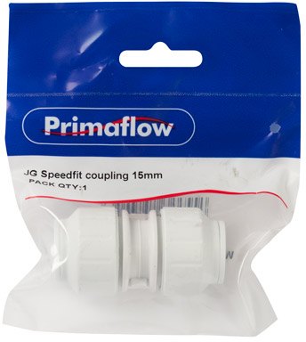Primaflow Speedfit Coupling 15mm - Pipe Fittings