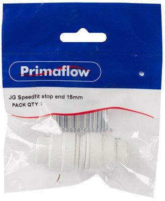 Primaflow Speedfit Stop End 15mm - Pipe Fittings