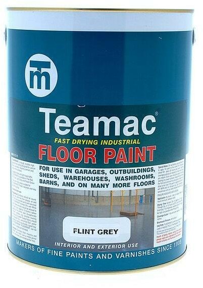 Teamac Industrial Floor Paint 5L - Vehicle & Floor Paints - Mole Avon