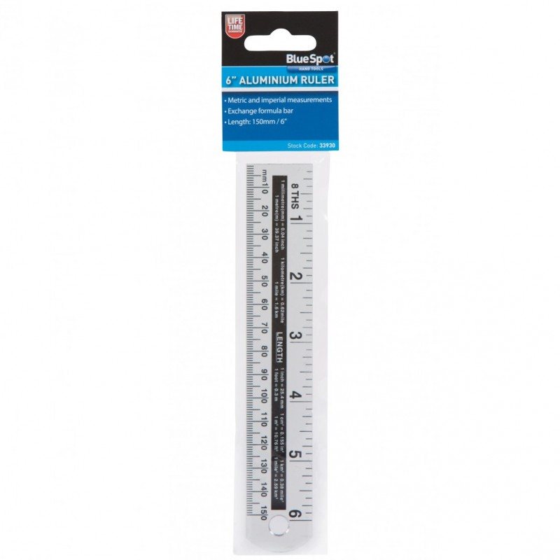 Blue Spot BlueSpot Metal Ruler - Measuring