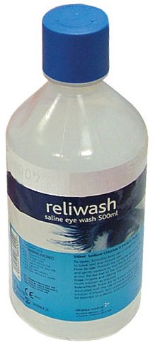 Scan Reliwash Eyewash Station Refill 500ml - Gloves & Safety Wear ...