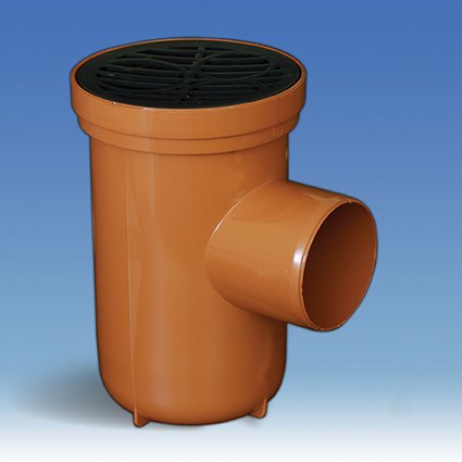 Kalsi Plastics Roddable Gully Plain 110mm - Waste, Drainage & Waterpipes