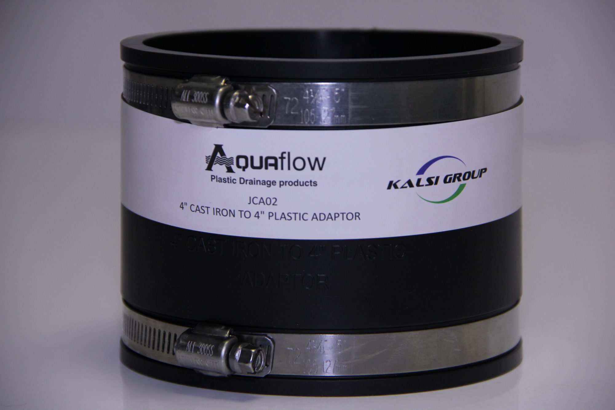 Kalsi Plastics Underground Cast Iron To Plastic Adaptor 4" - Pipe ...