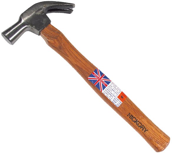 Hickory Claw Hammer 16oz - Hammers & Axes