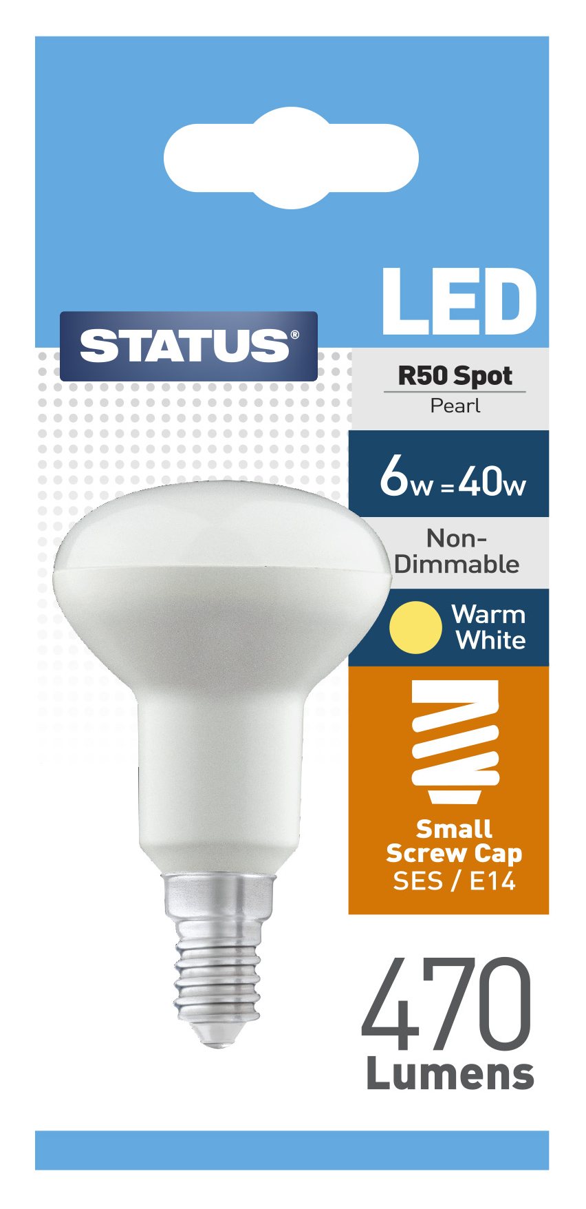 Status LED Reflector Bulb SES 5w - Bulbs & Lights - Mole Avon