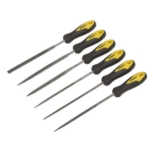 Sealey Needle File Set 6 Piece - Saws, Knives & Blades