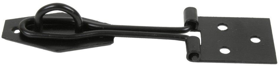 John George Wire Hasp & Staple 4" - Hinges & Brackets